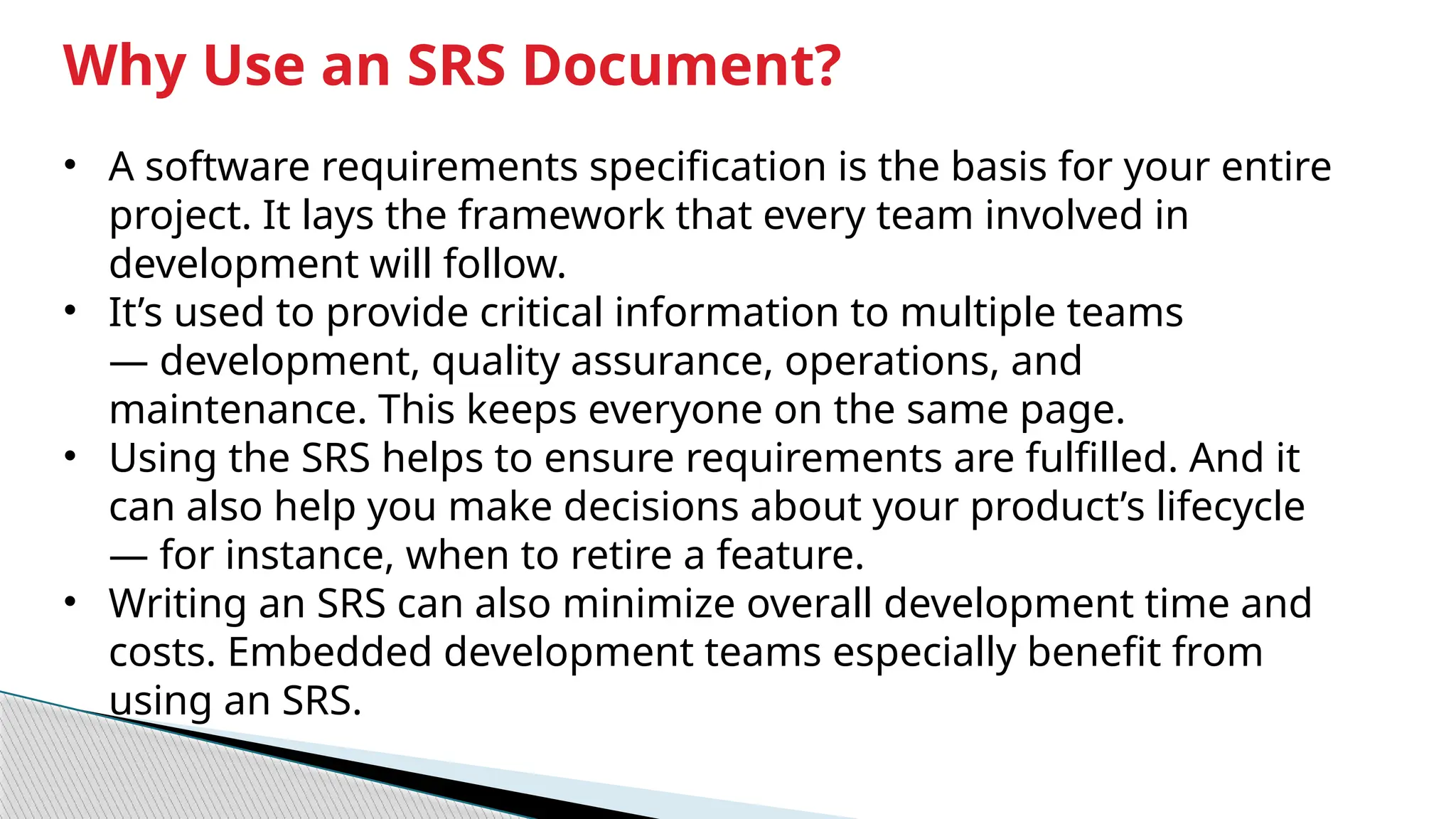 SRS Software engineering and project management | PPTX