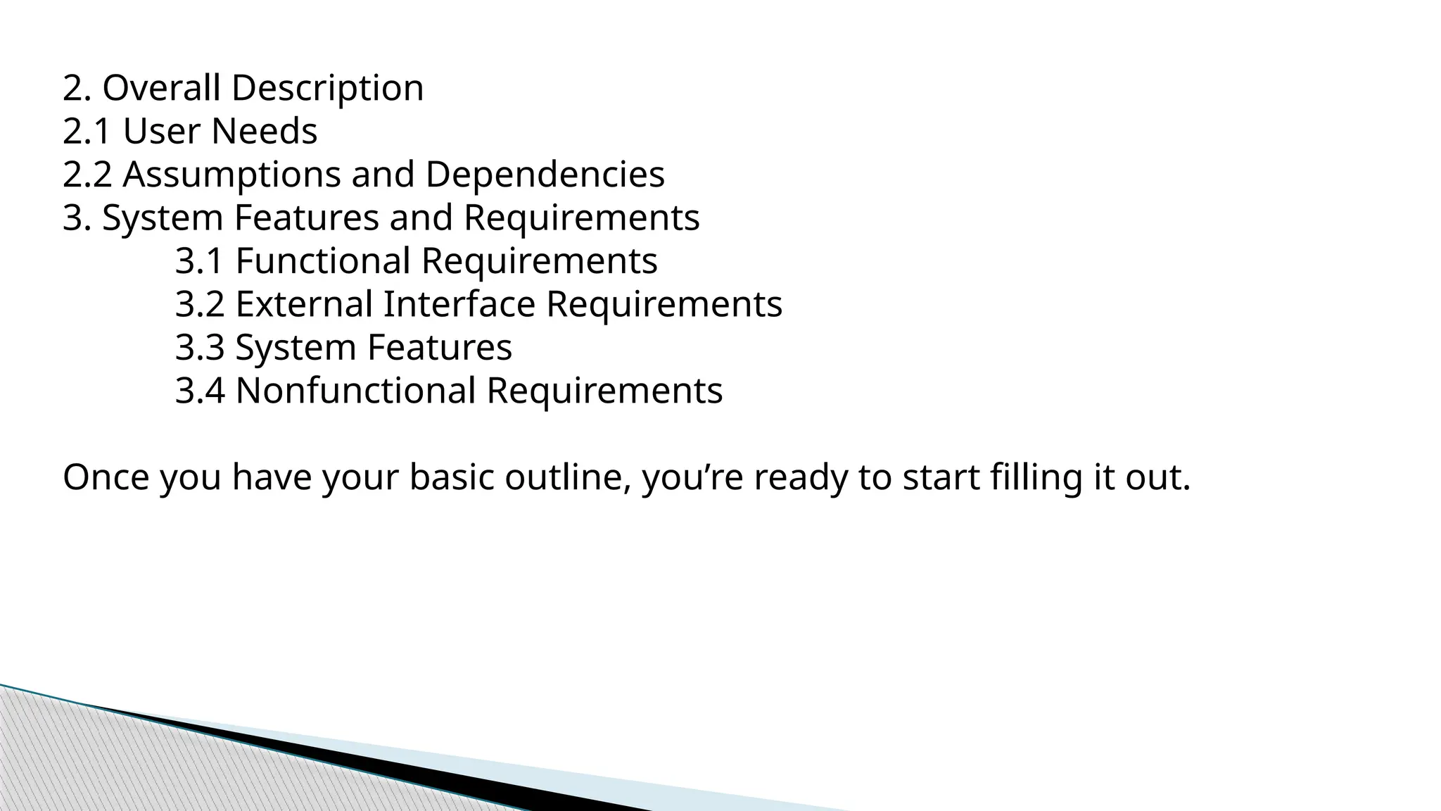 SRS Software engineering and project management | PPT