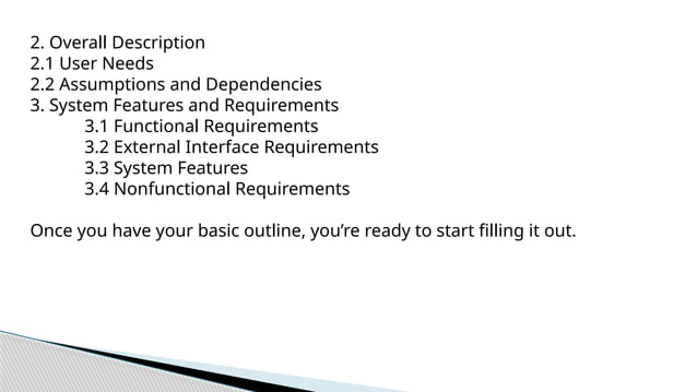 SRS Software engineering and project management | PPT