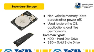 Lesson for Ccomputer system Storage Devices | PDF