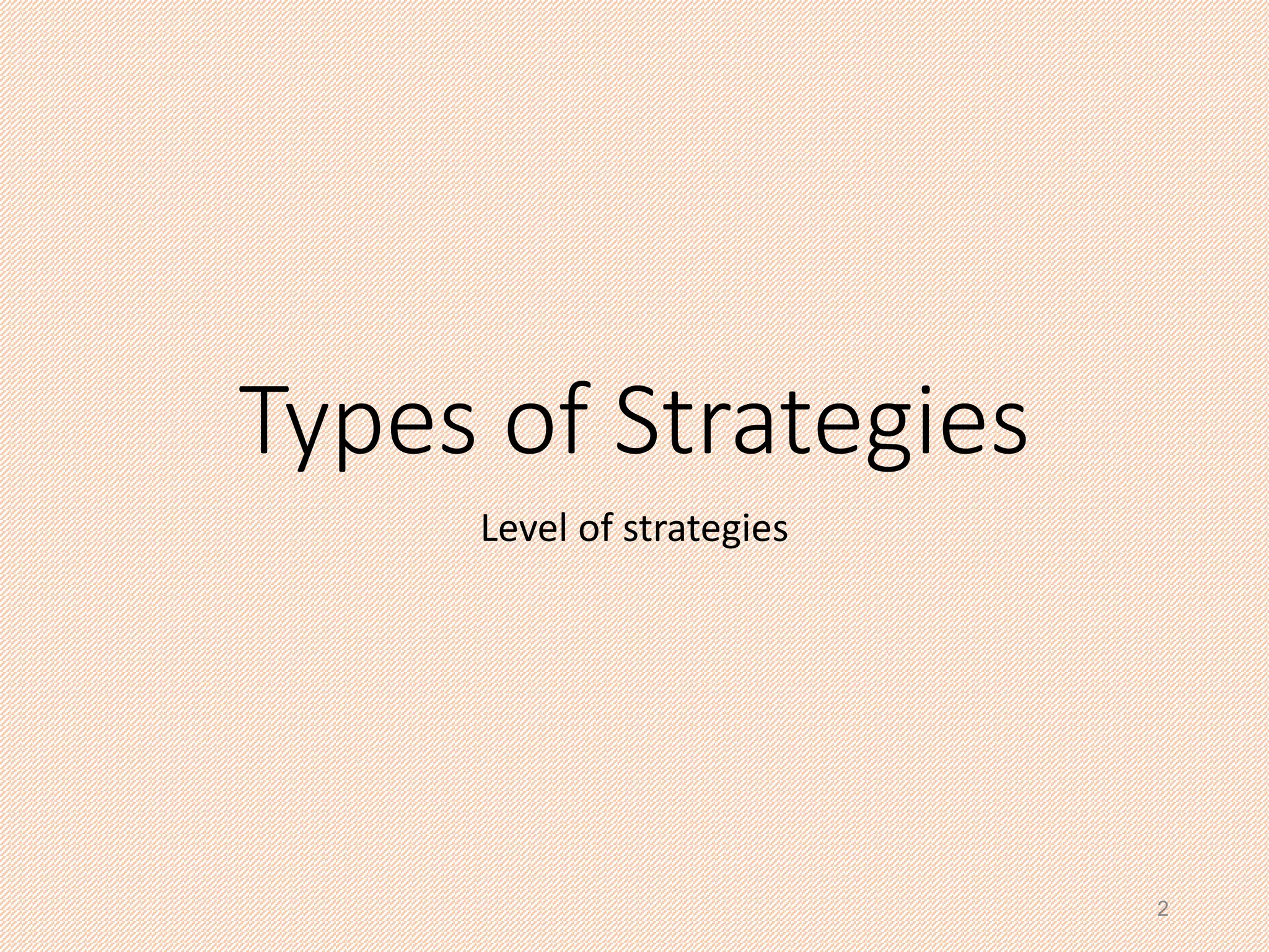 L 4 strategy types and choices | PPT