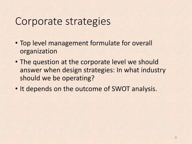 L 4 strategy types and choices | PPT