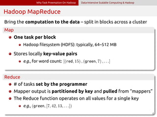 OS-Assisted Task Preemption for Hadoop | PPT