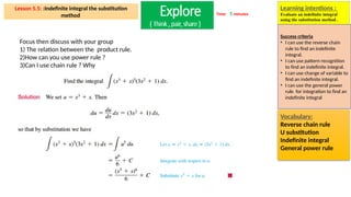 L(5-5) Idefinite integral and substitution method (1).pptx