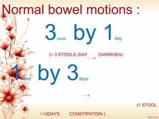 L 5 approach to diarhea | PPT
