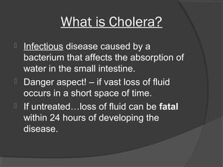 Cholera | PPT