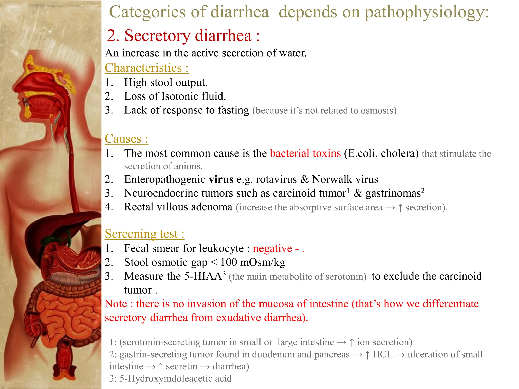 Diarrheal Disease and it's mechanism in Humans | PPT