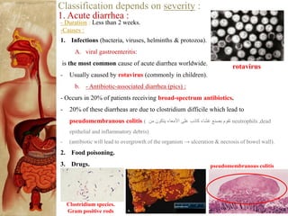 Diarrheal Disease and it's mechanism in Humans | PDF