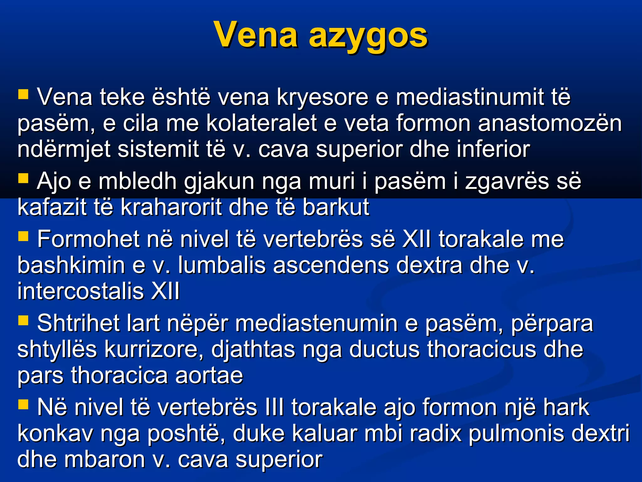 L5 enet e gjakut te zgavres se kraharorit | PPT