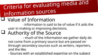 L5 - MEDIA AND INFORMATION SOURCES in MIL.pptx