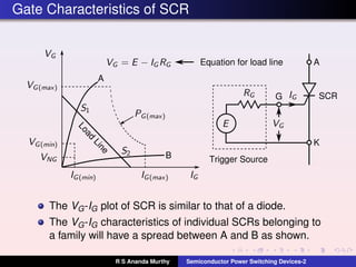 Lecture-5 : Semiconductor Power Switching Devices-2 | PDF
