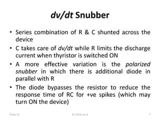 L5 thyristor protection | PDF