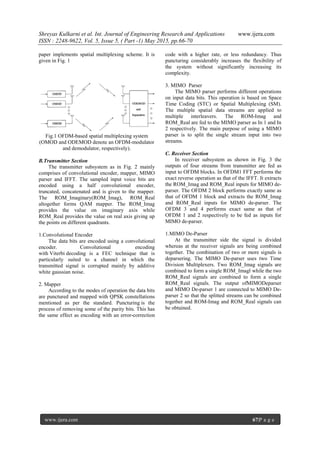 VLSI Implementation of OFDM Transceiver for 802.11n systems | PDF