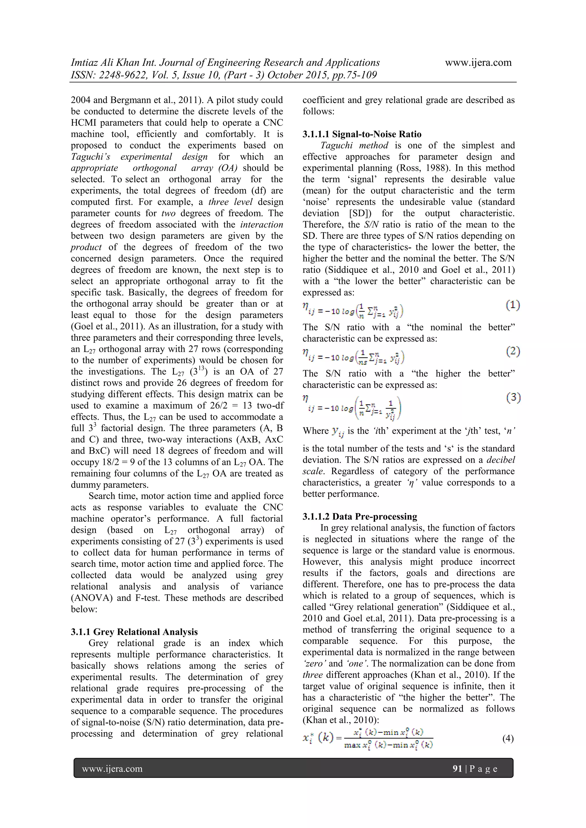 Multi-Response Research Methodology for Ergonomic Design of Human-CNC ...