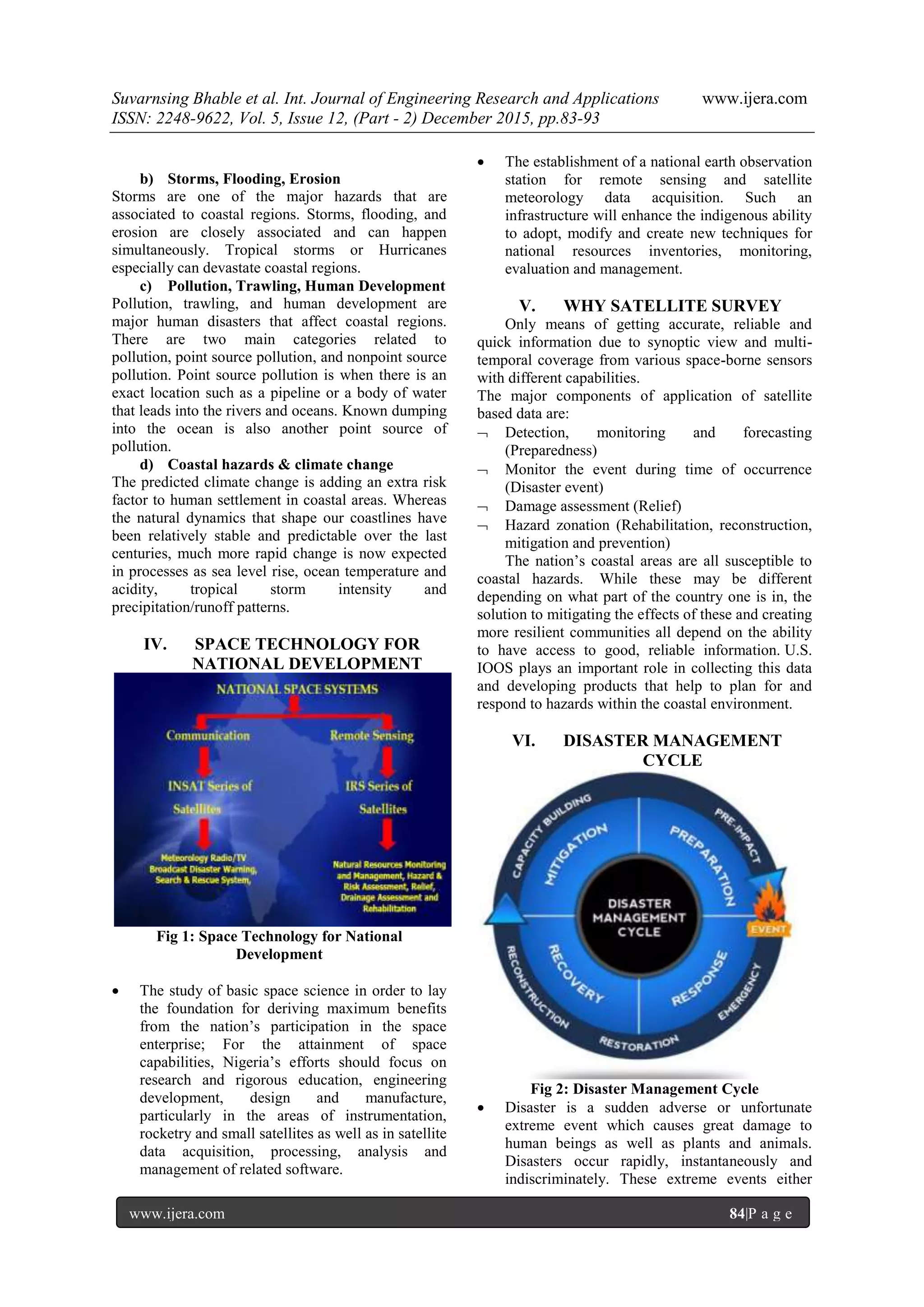 A Review Paper on Coastal Hazard | PDF
