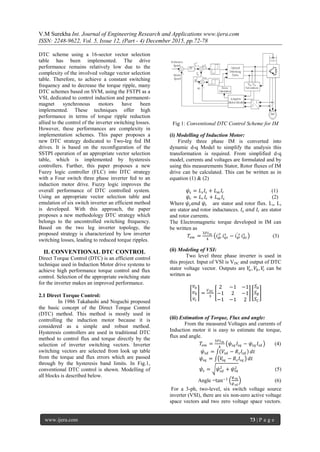 FLC-Based DTC Scheme for a New Approach of Two-Leg VSI Fed Induction Motor | PDF