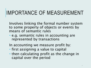 Accounting Measurement | PPTX