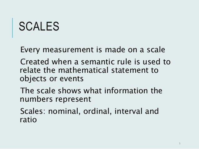 Accounting Measurement