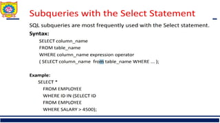 Sql Aggregate Functions Learning In Dbms Pptx