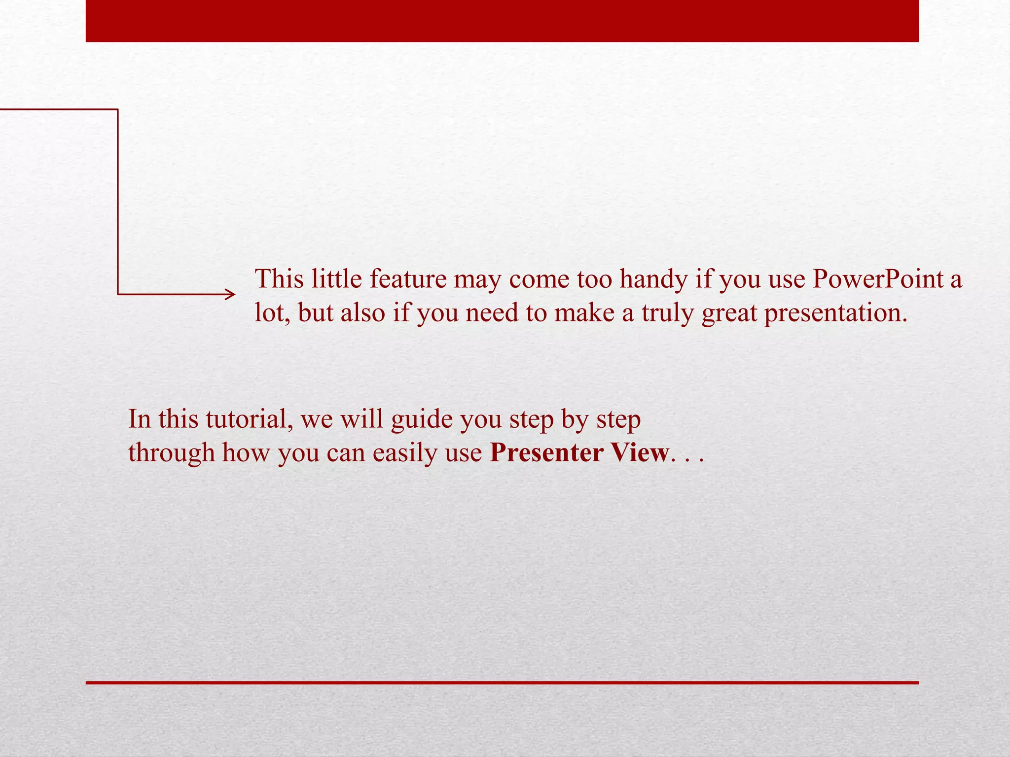How to Master Your Presentations Using Presenter View in PowerPoint | PPT