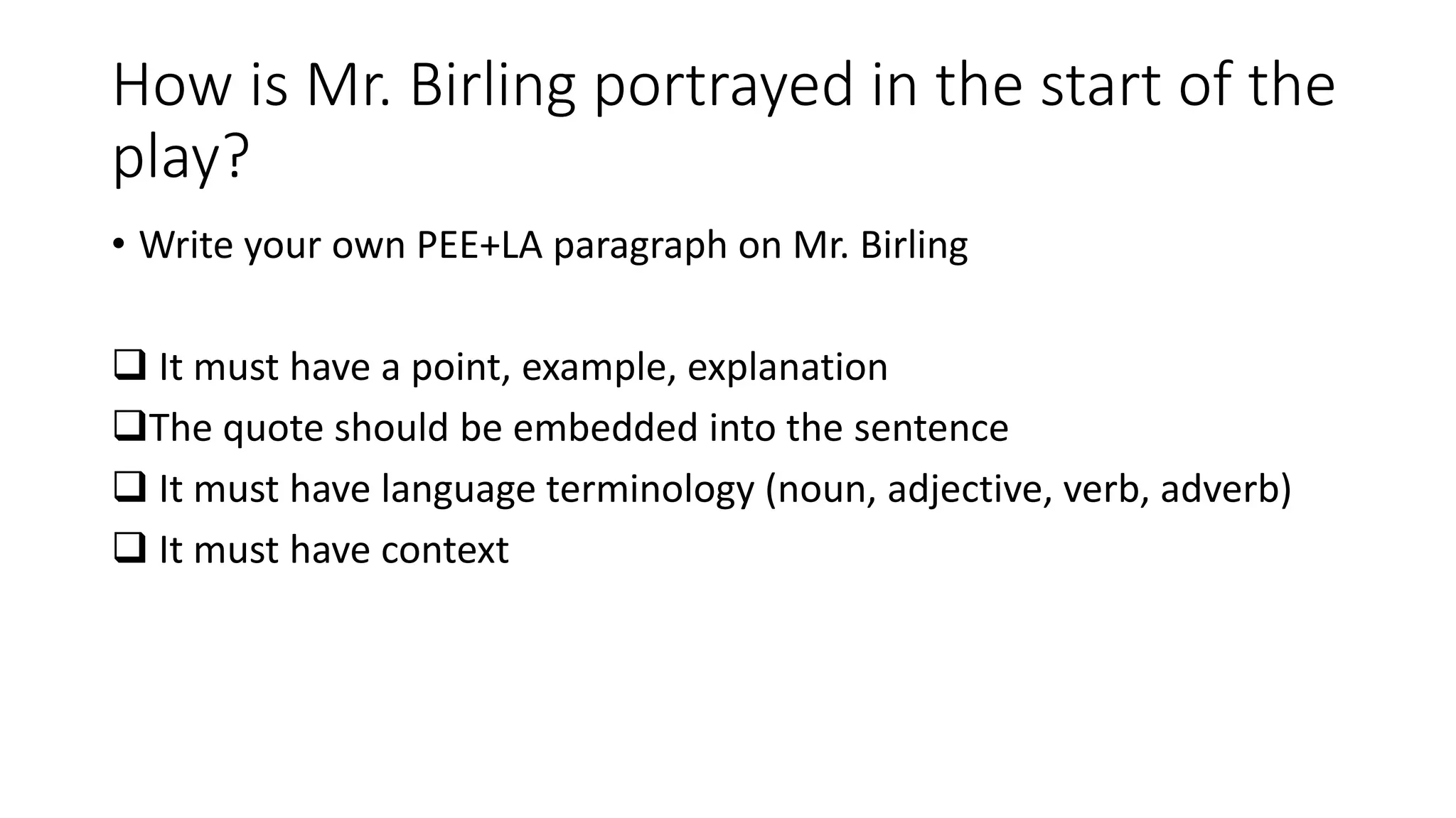 L5 Annotations and PEE practice PPT | PPTX