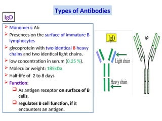 Defination and general characteristics of antibody | PPT