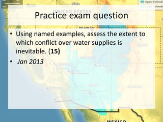 L5 ap 2016 water geopolitics | PPTX