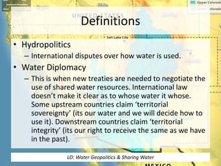 L5 ap 2016 water geopolitics | PPT