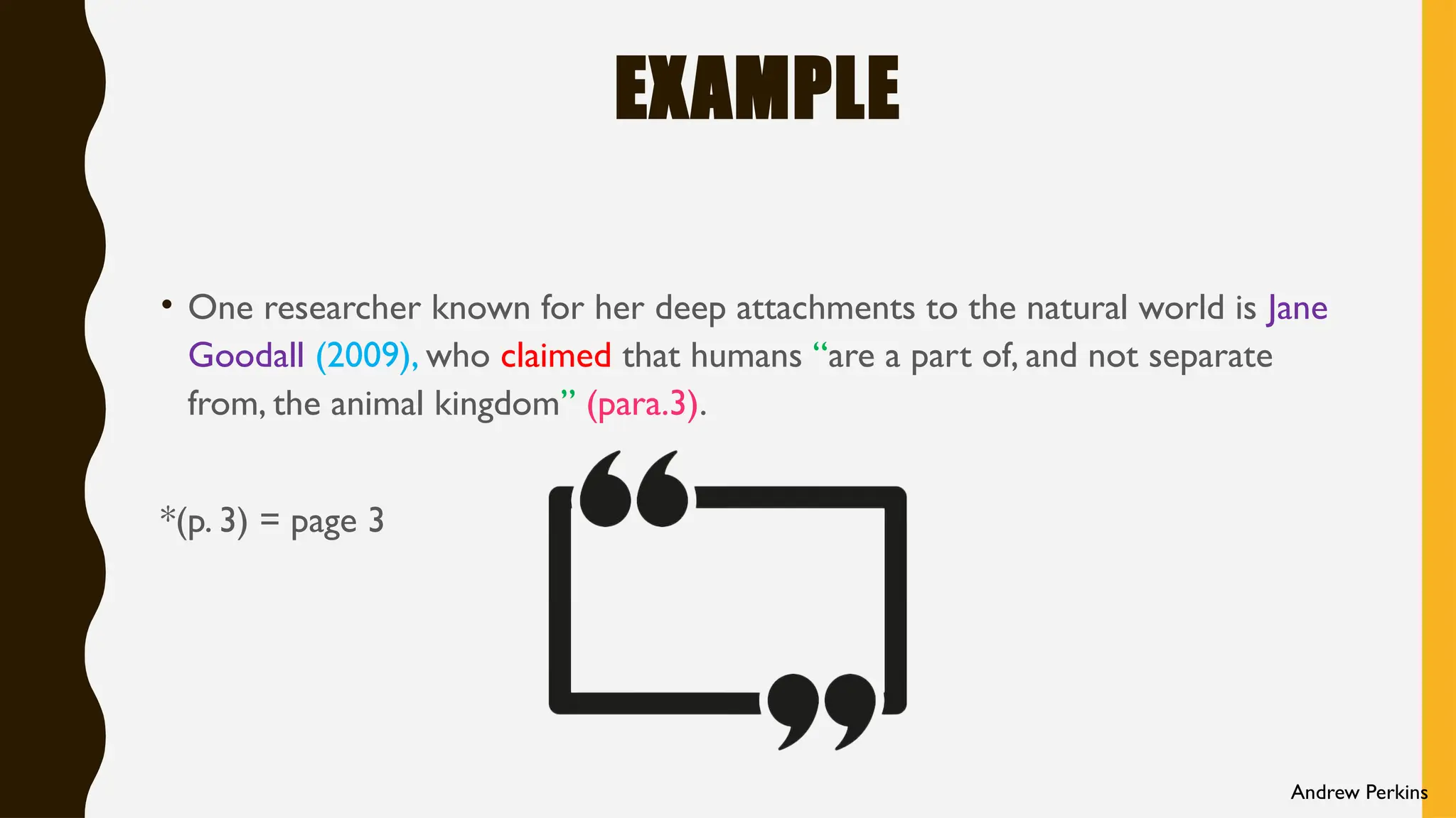 L5 APA Citations Reference for investigations | PPTX