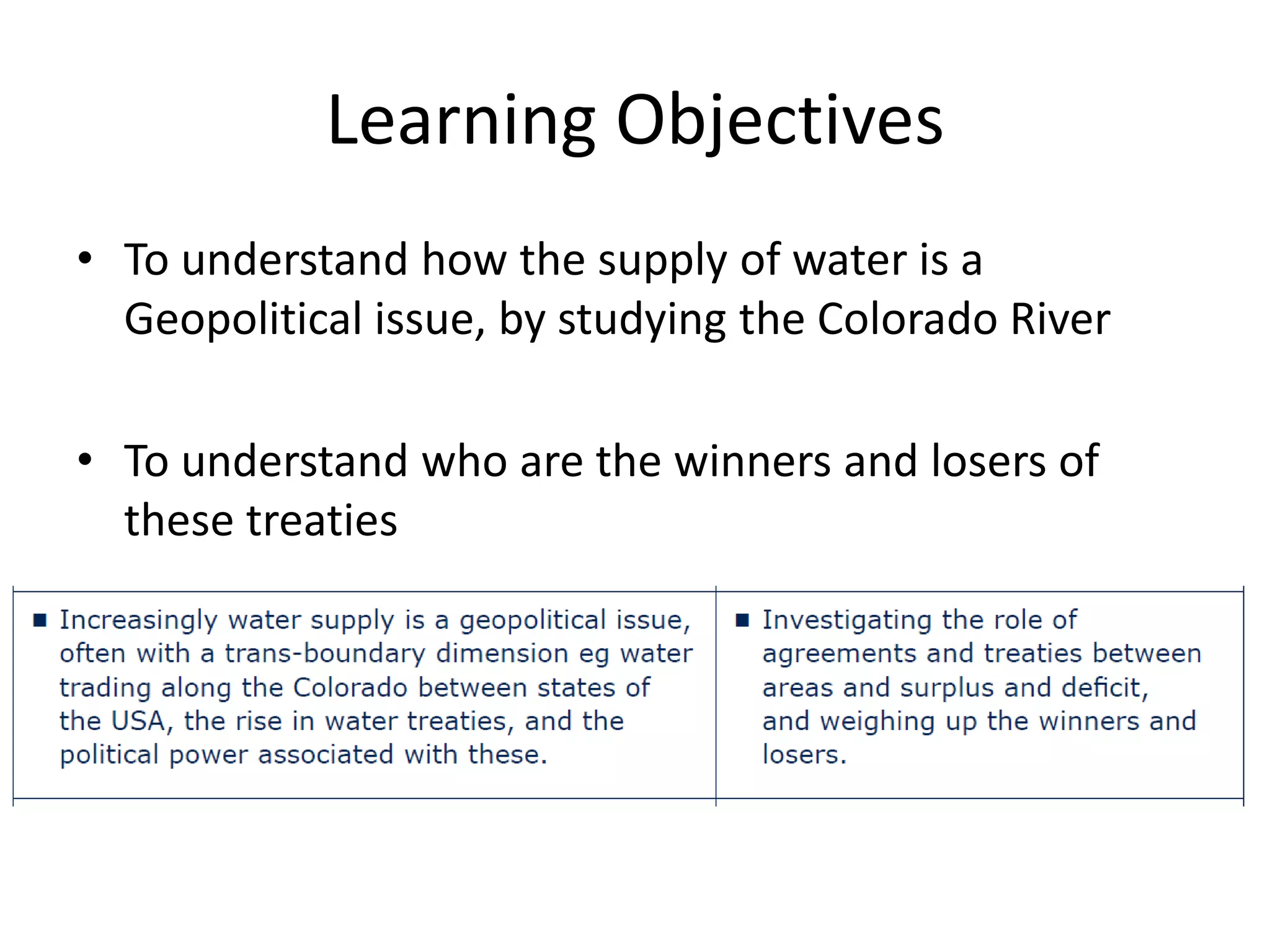 L5 ap water geopolitics | PPT