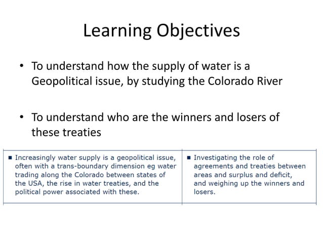 L5 ap water geopolitics | PPT