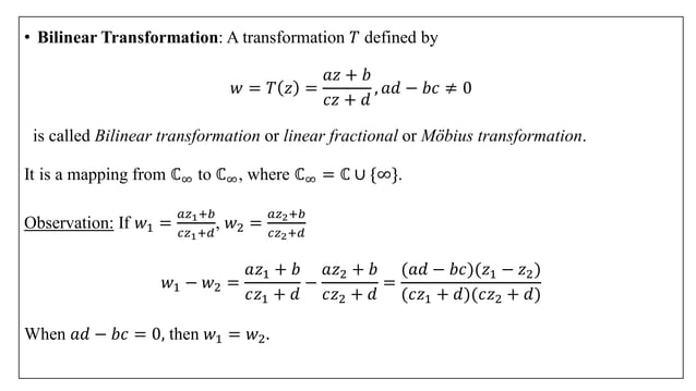 L5_Bilinear Transformation.pdf | Maps & Navigation