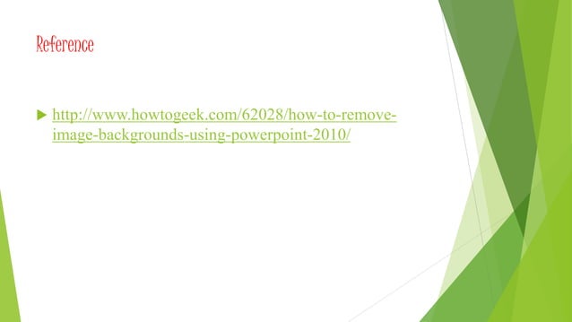 How to removed Image Background with Using Ms.PowerPoint 2010 | PPTX