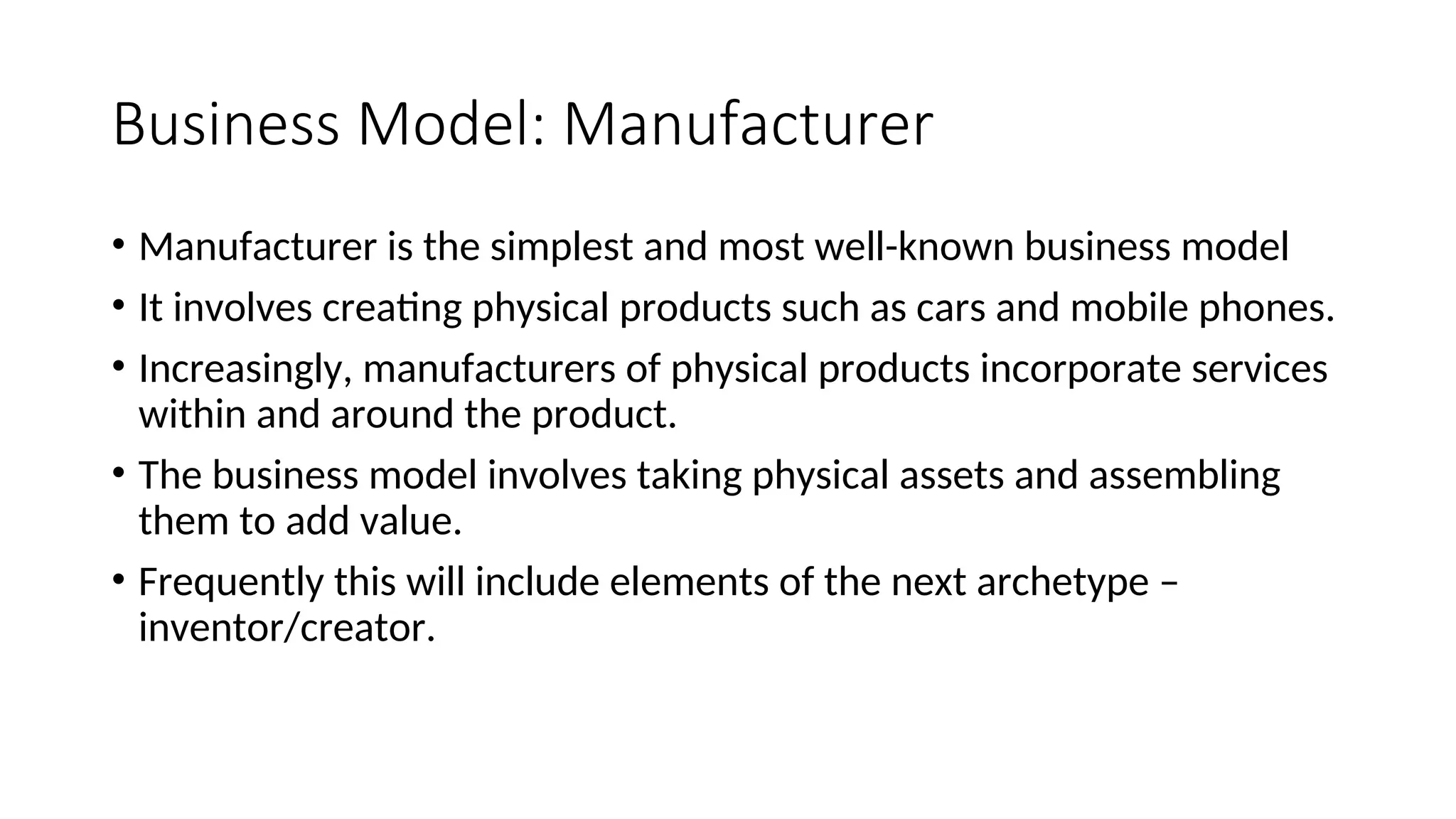 Lecture slide on different types of Business model.ppt