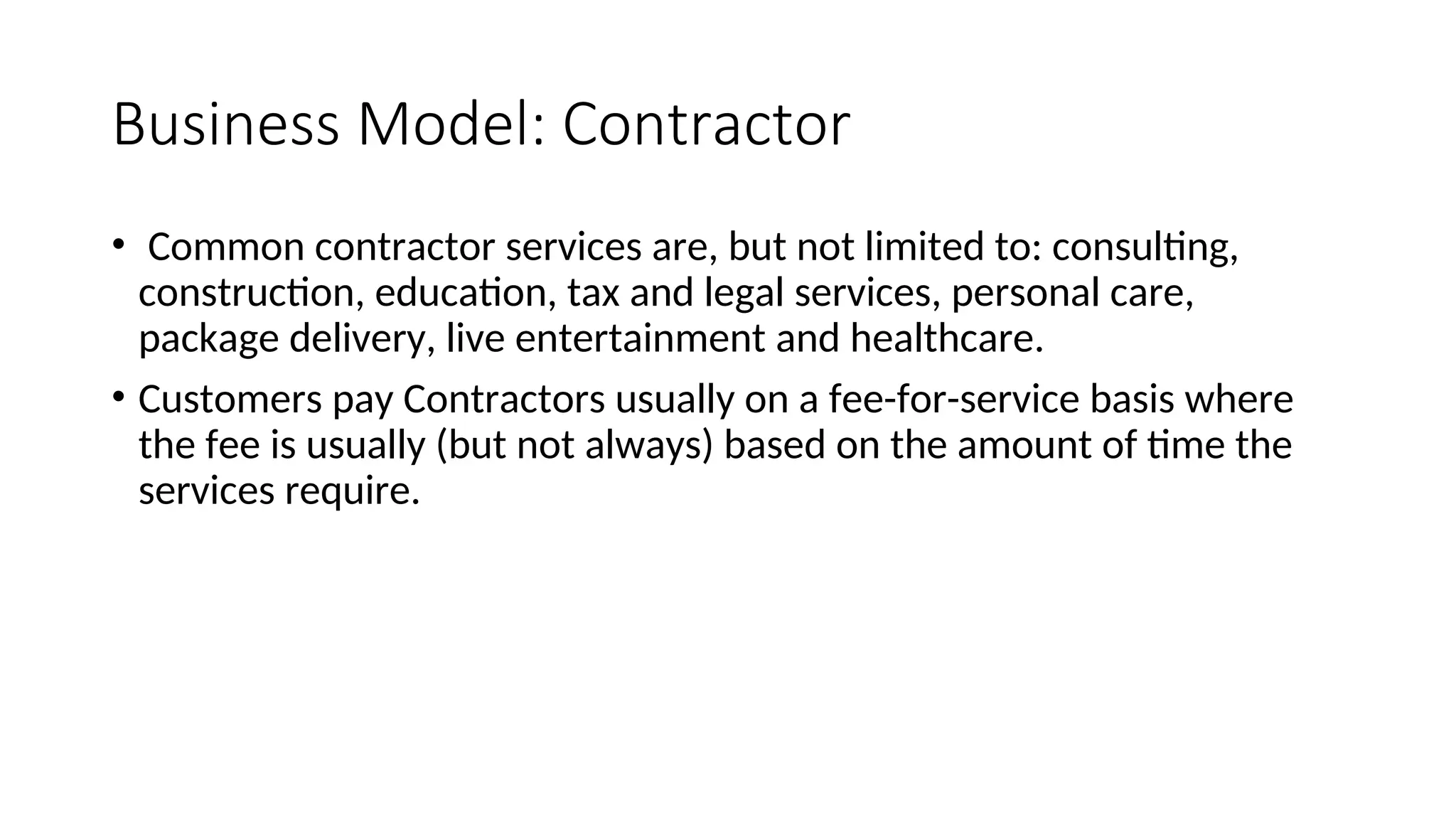 Lecture slide on different types of Business model.ppt