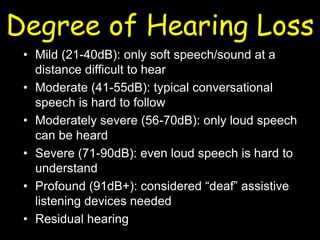 L5 deaf & hard of hearing | PDF