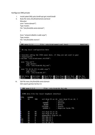 L5 dns fadlysatriyagunawan | PDF