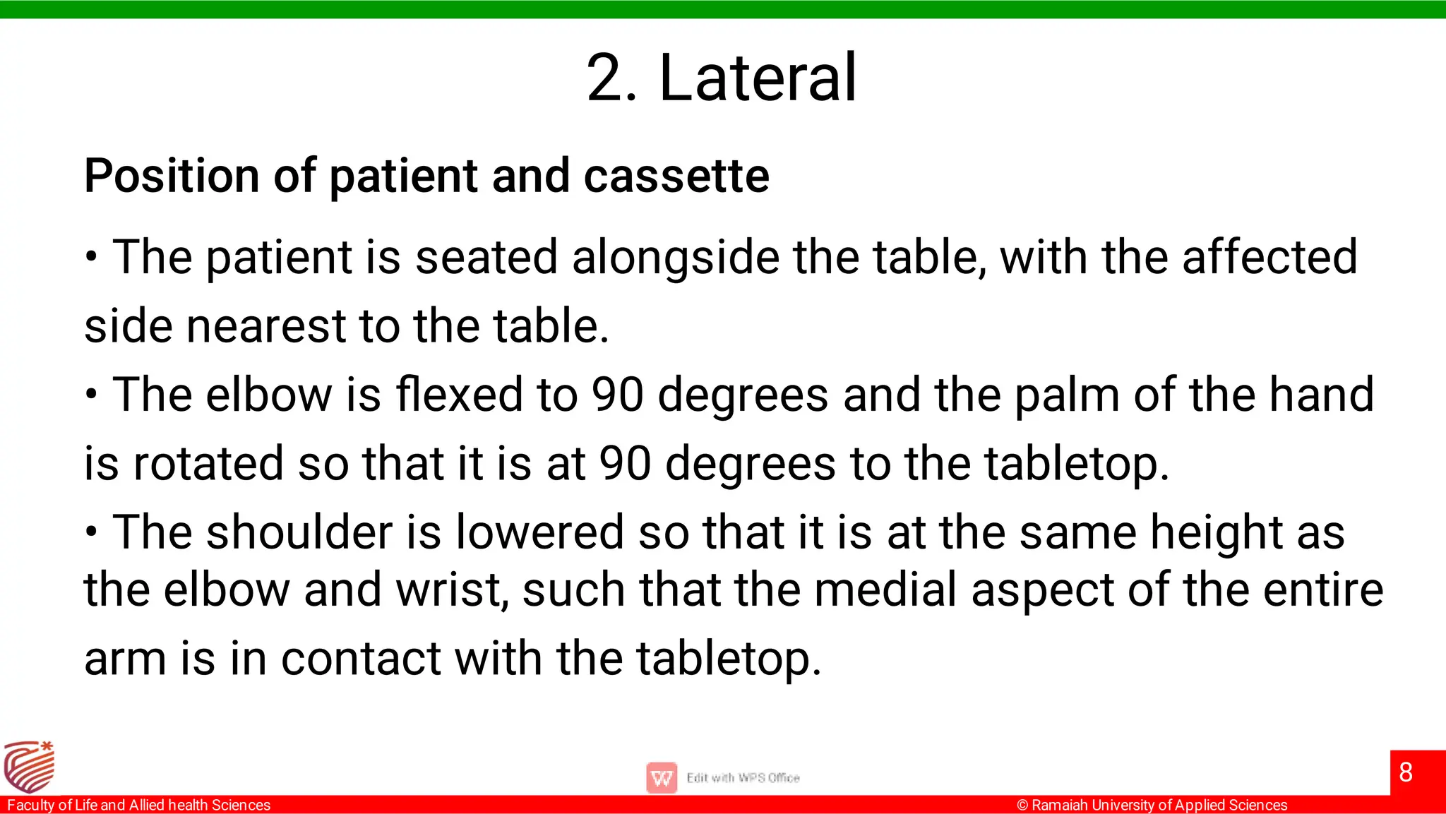 Radiographic techniques of elbow (Elbow) | PDF