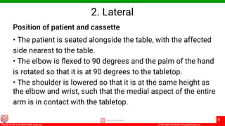 Radiographic techniques of elbow (Elbow) | PDF