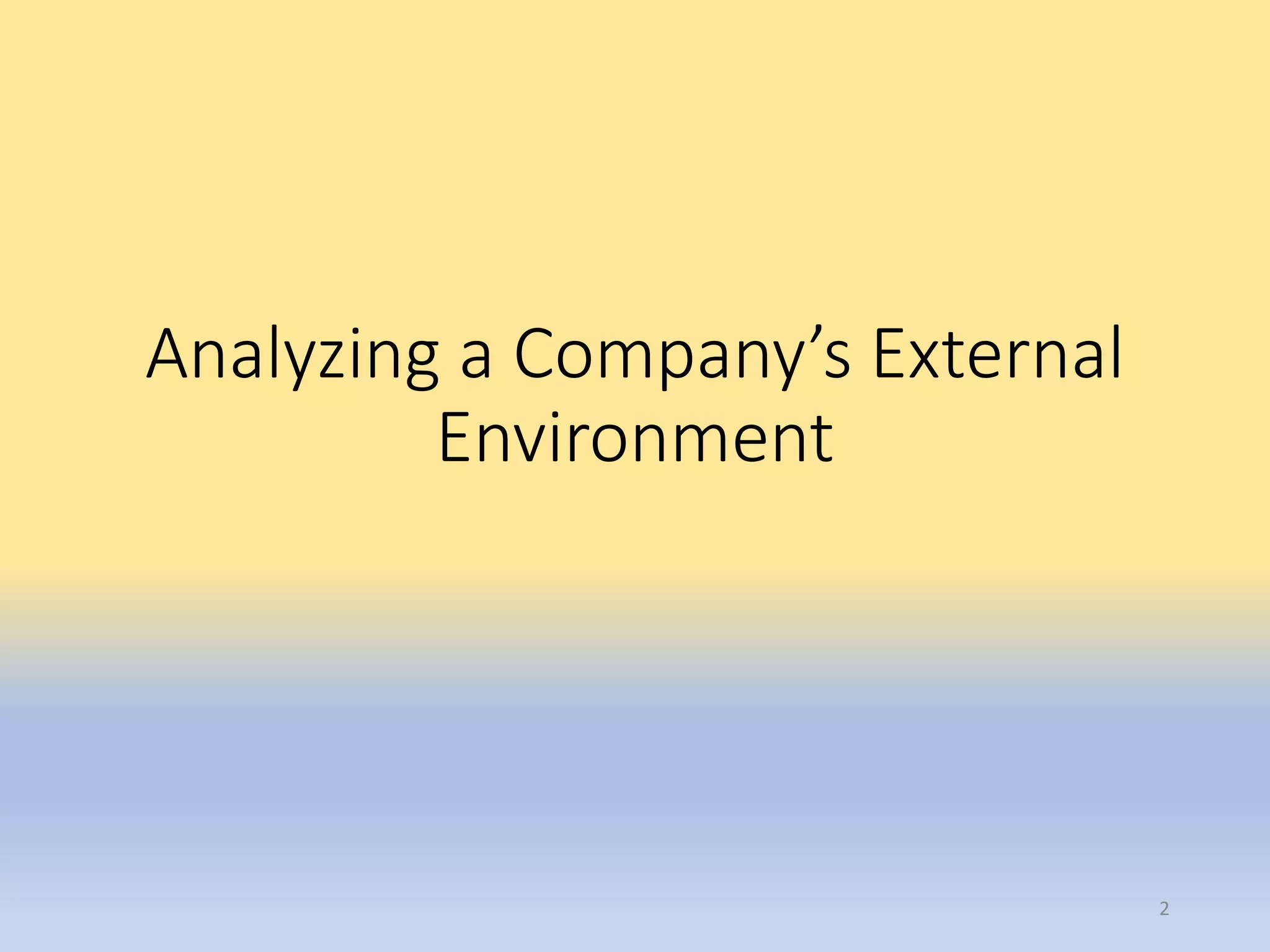 L 5 external environment | PPT