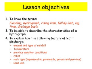 L5 Factors Affecting River Levels | PPT