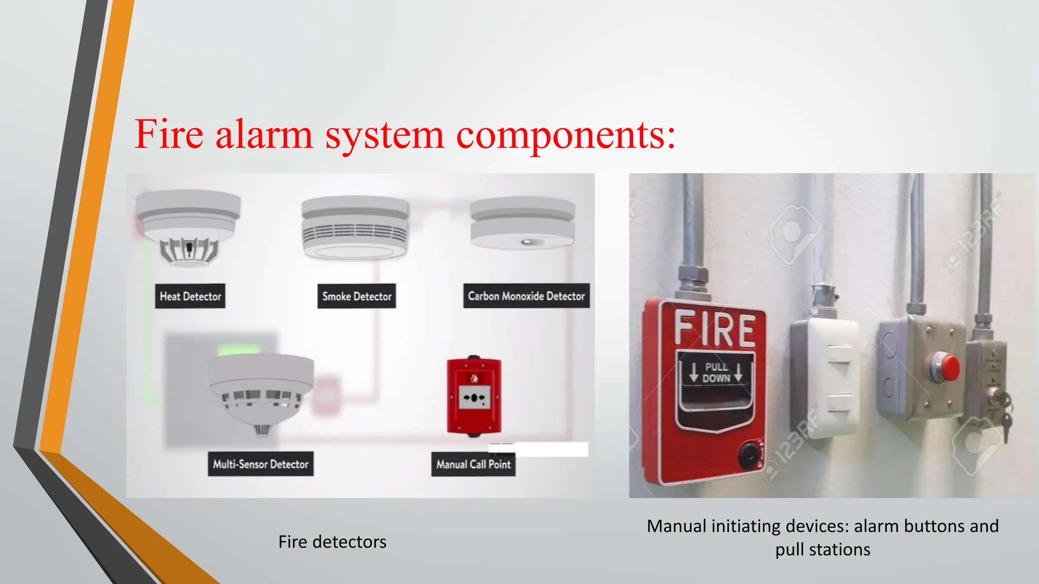 Fire_Alarm_System, fire detectors, fire controlling.pptx