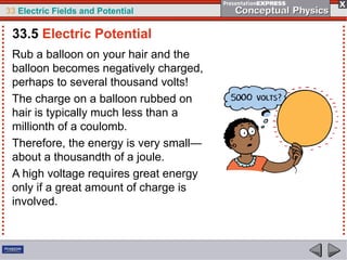LESSON 5 PHYSICS ELECTRICAL POTENTIAL ENERGY | PDF