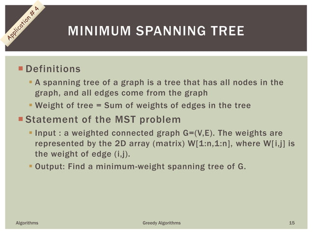 Greedy Algorithms Pptx Programming Languages Computing