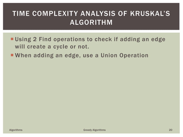 Greedy Algorithms | PPTX | Programming Languages | Computing
