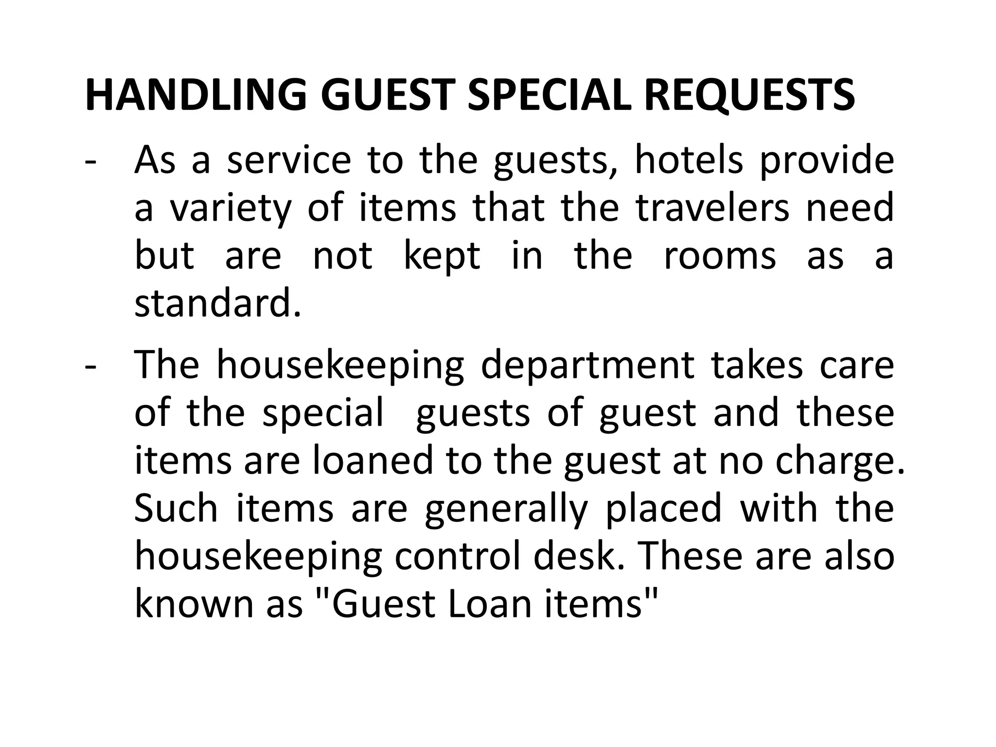 Housekeeping; Handling Guest Request and Complaints.pptx