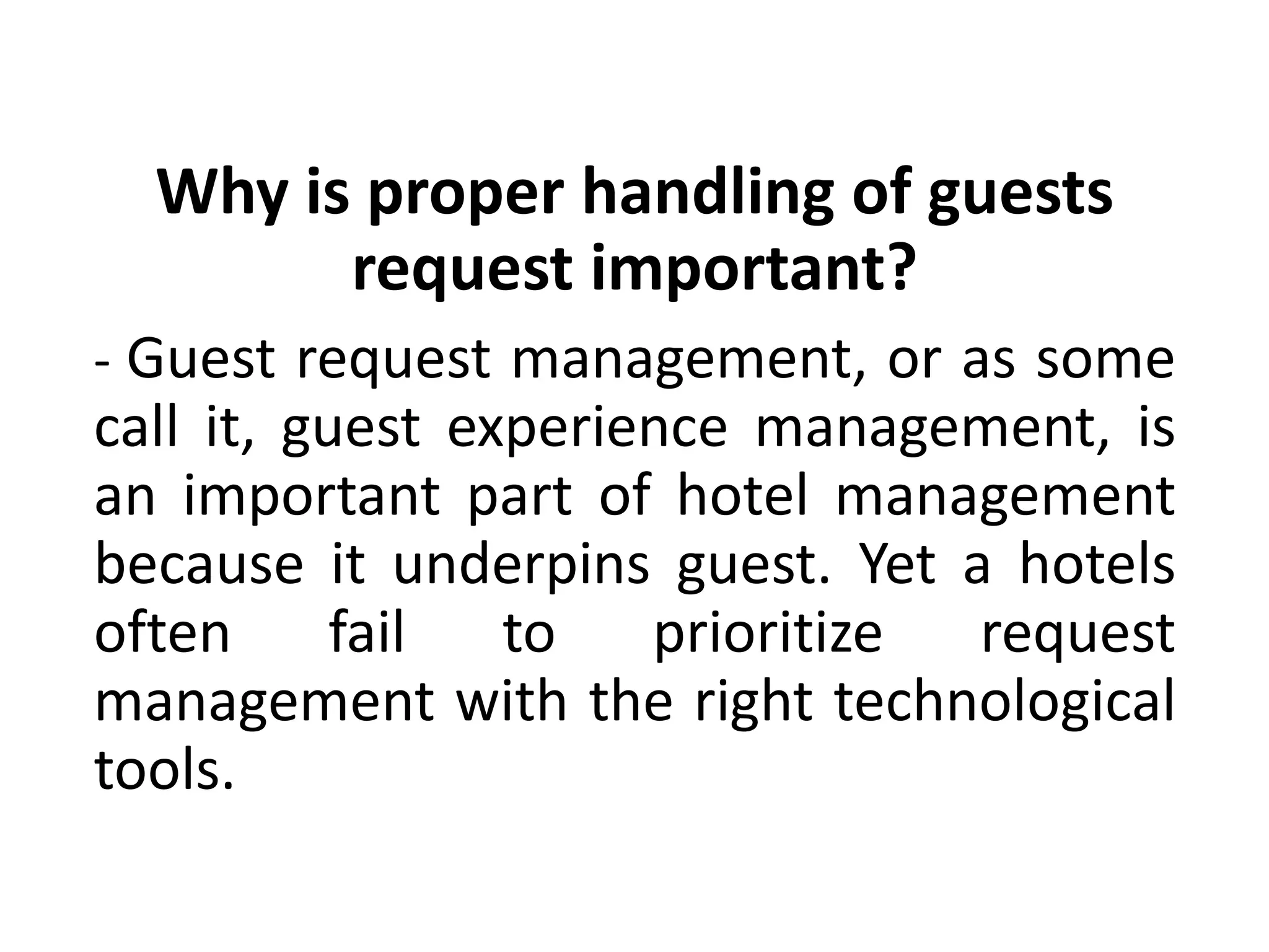Housekeeping; Handling Guest Request and Complaints.pptx
