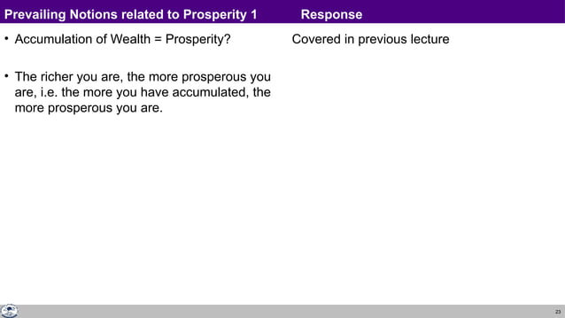 L 5 Happiness and Prosperity – Current Scenario v2.ppt