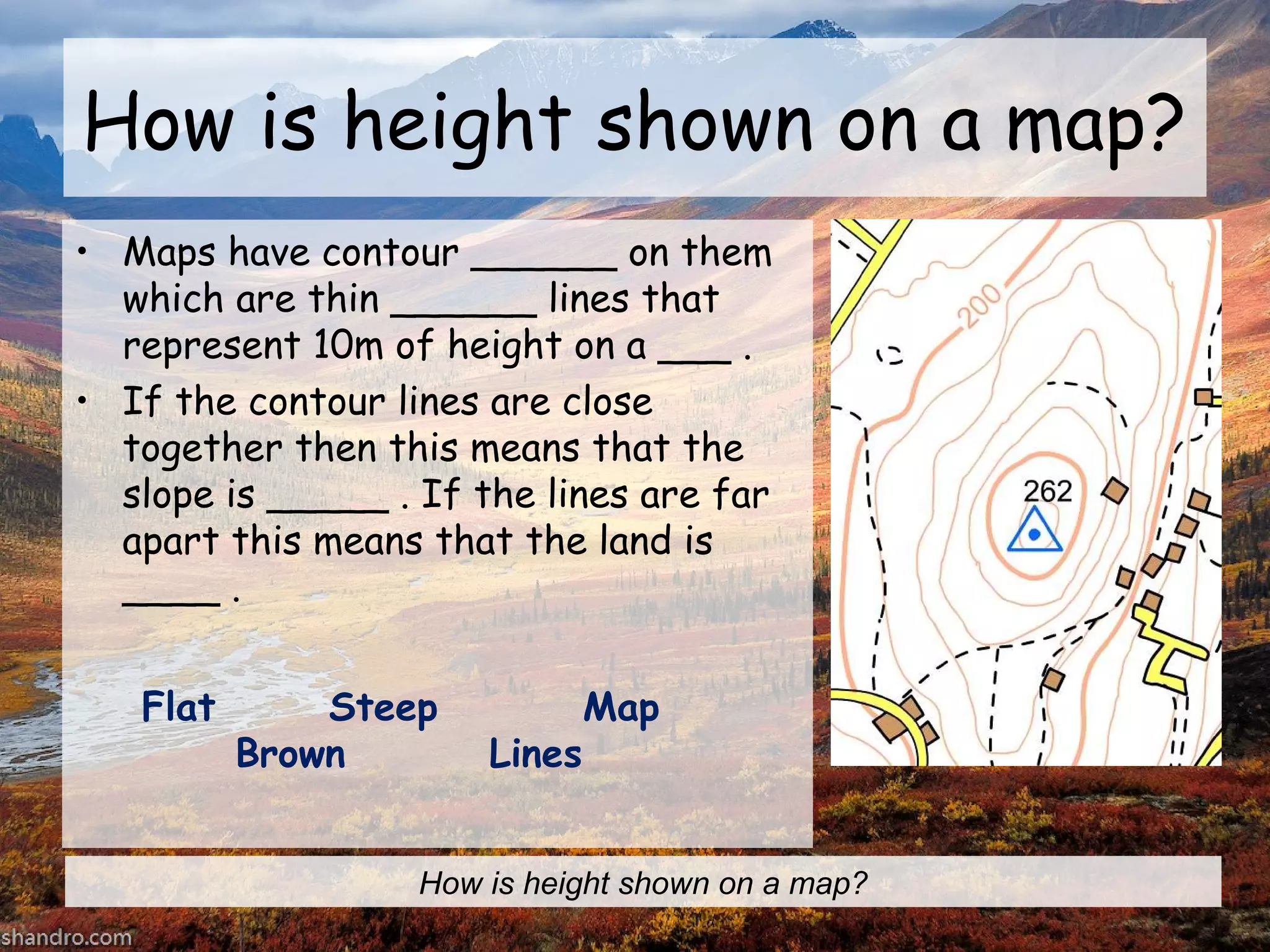 L5 height on map ap | PPT