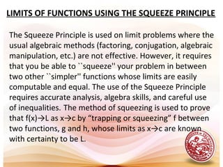 L5 infinite limits squeeze theorem | PPT